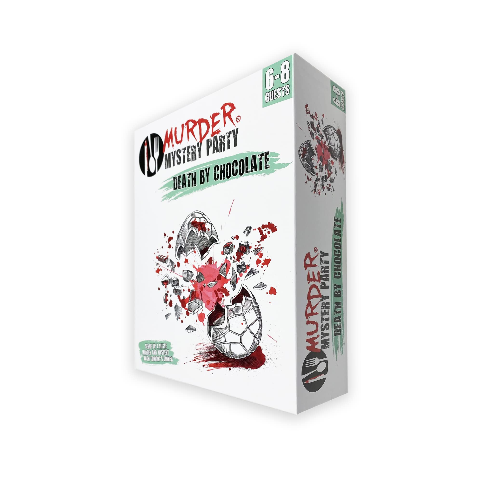 University Games 08441 Death by Chocolate Murder Mystery Dinner Party Game