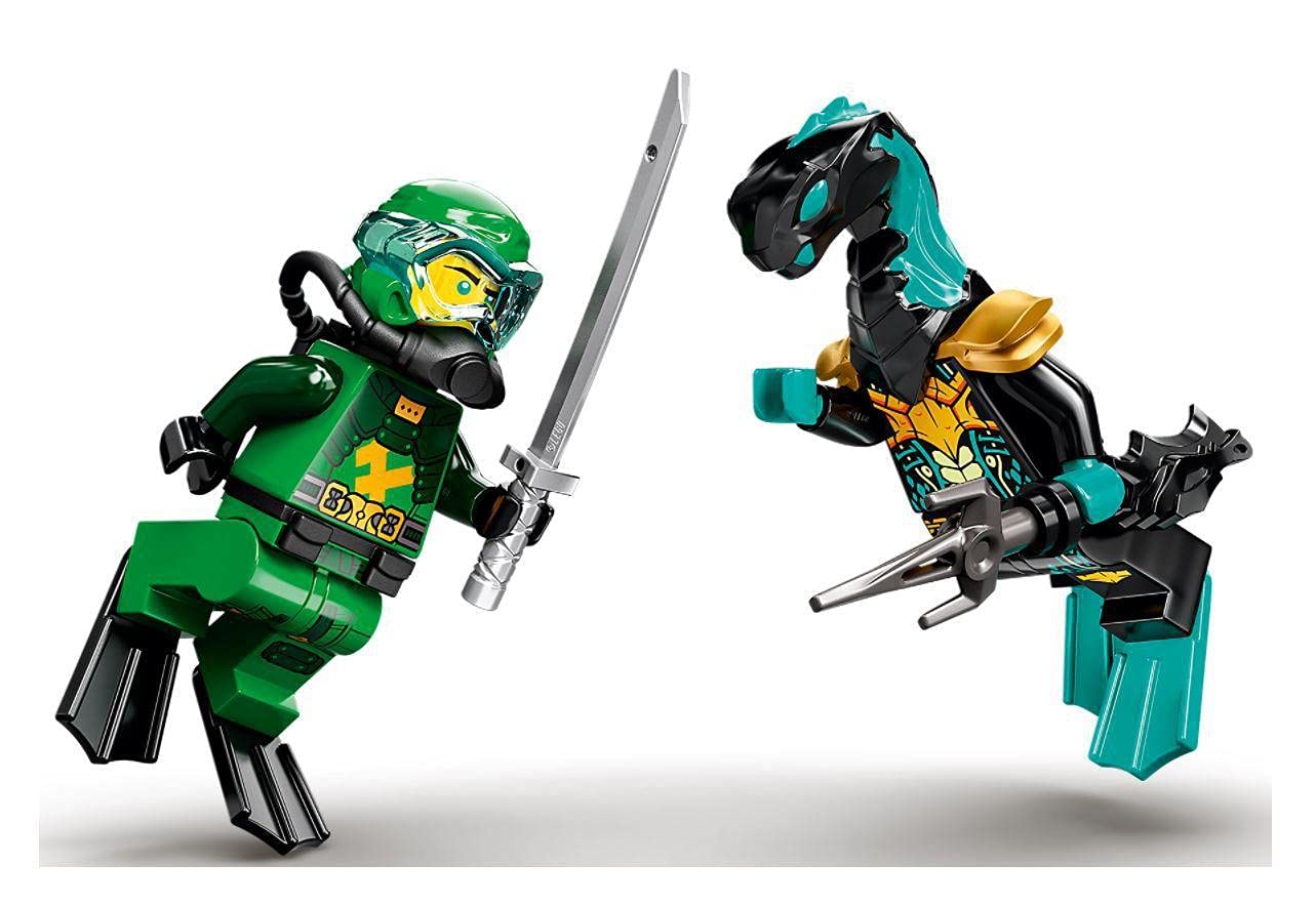 LEGO NINJAGO Lloyd’s Hydro Mech 71750 Building Kit, Underwater Playset with NINJAGO Lloyd and Mech; Role-Play Action for Boys and Girls Ages 7 and Up