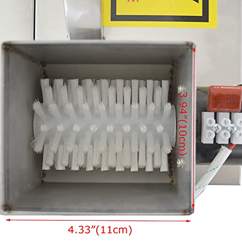 TECHTONGDA Electric Dough Divider Commercial Quantitative Dough Cutter 70-300g Stainless Steel Compact Dough Ball Maker 2500W 110V