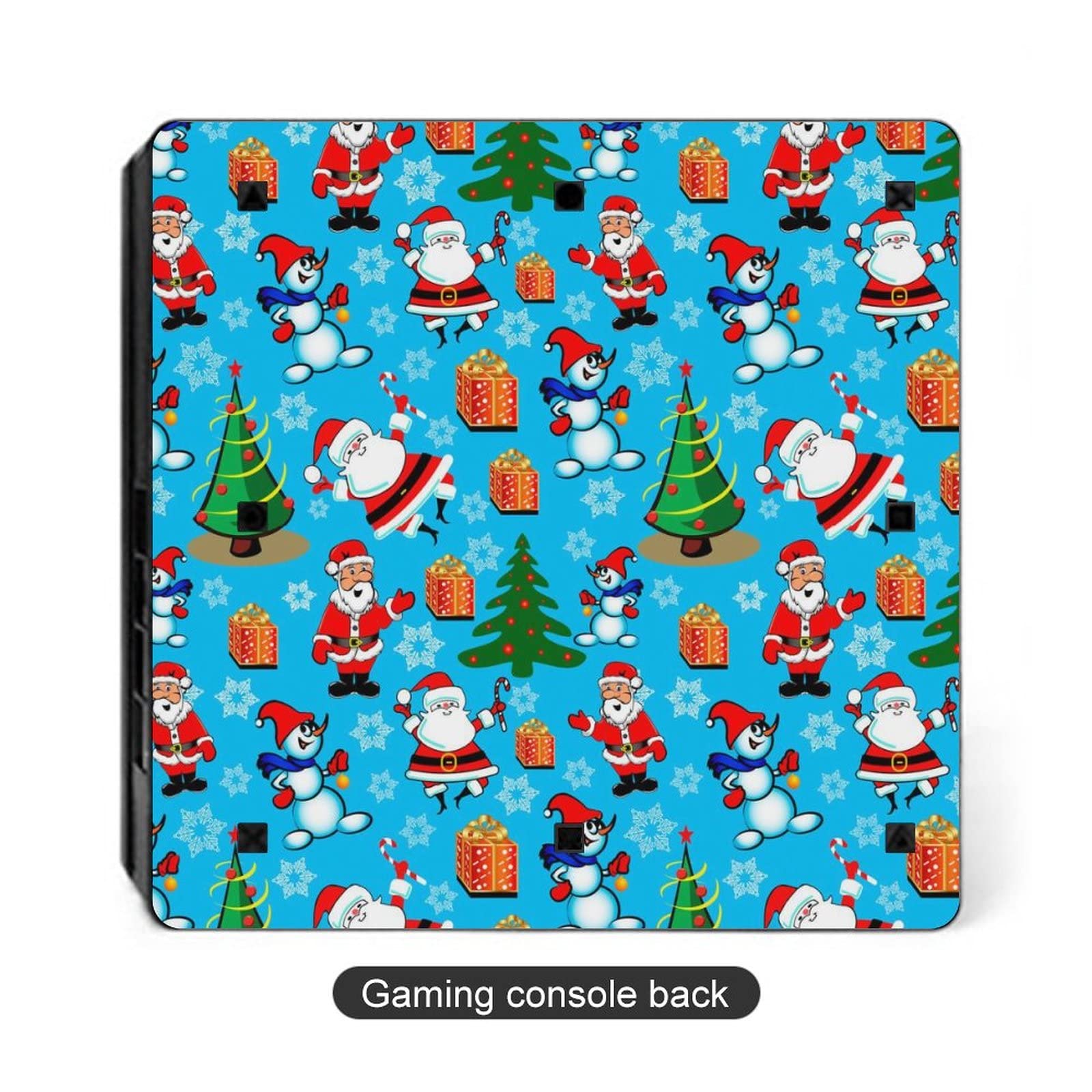 Christmas Trees Gifts Sticker for P-S4 Controller Full Protective Skin Cover Design Wrap Decal Sticker Compatible with P-S4 Print