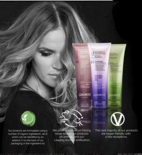 GIOVANNI Tea Tree Triple Treat Invigorating Shampoo & Conditioner Set - Cooling Peppermint, Eucalyptus, Rosemary, Helps Dry, Flaky Scalp, Salon Quality, Vegan, Cruelty Free - 8.5 oz Each