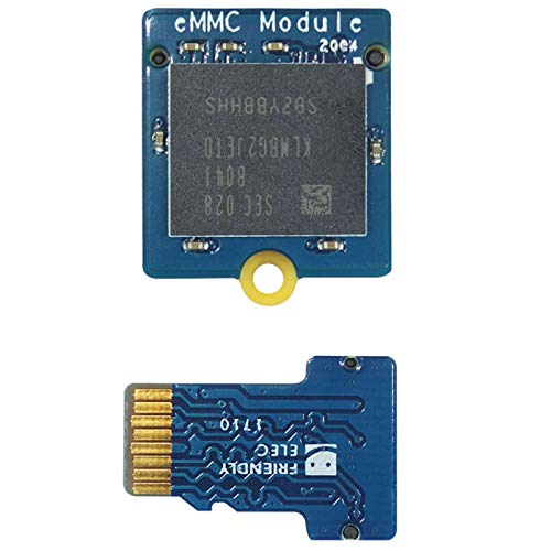 Cusstally EMMC Module 16GB with -SD Turn EMMC Adapter T2 for NanoPi/PC/RK3399 Development Board