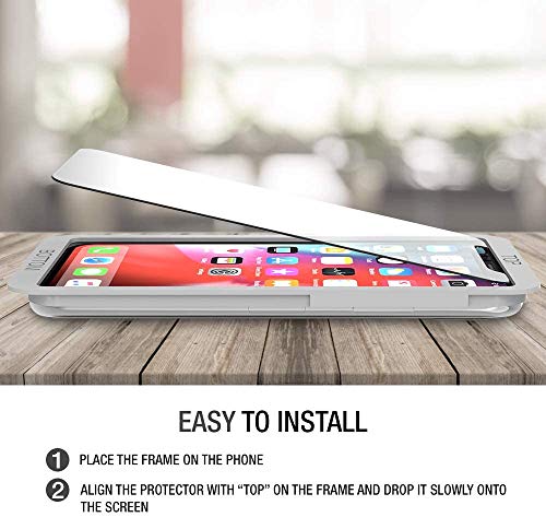 XDesign Glass Screen Protector Designed for iPhone 11 Pro and iPhone XS/iPhone X (3Pack) 5.8-Inch Tempered Glass with Touch Accurate/Impact Absorb+Easy Installation Tray [Fit with Most Cases]- 3 Pack
