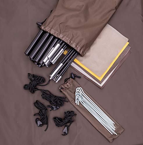 Browning Camping Big Horn Two-Room Tent - Khaki/Coal