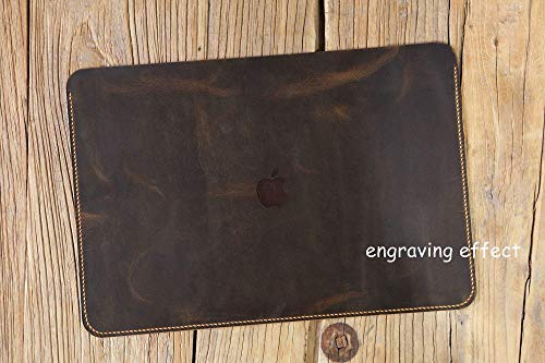 Handmade leather new macbook pro sleeve case for 13 14 15 16 inch macbook/vintage distressed leather macbook air 13 11 sleeve case MACX05S