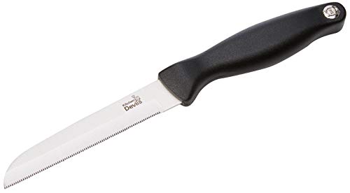 Kitchen Devils Lifestyle Multi-Purpose Knife, Black, 30.5x8.5x1.9 cm
