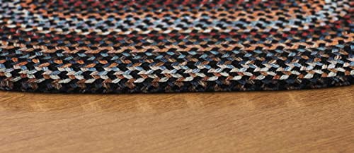 RRI Home Decor Ashley Area Rug, 4x6, Black Rock