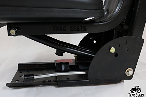 BLUE TRAC SEATS BRAND WAFFLE STYLE UNIVERSAL TRACTOR SUSPENSION SEAT WITH TILT FITS FORD/NEW HOLLAND 3900 3930 3910 5000 5100 5600 5610 5900 5910 (SAME DAY SHIPPING - Delivers in 1-4 Business days