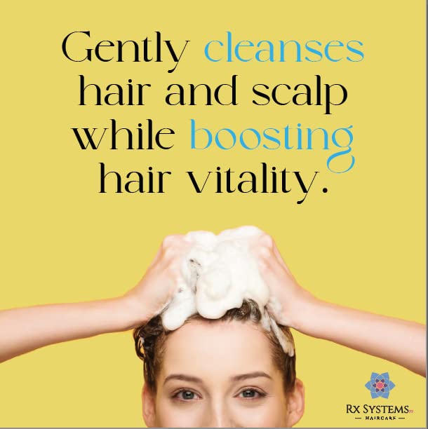 Rx Systems PF Physicians Strength Shampoo for Dandruff, Psoriasis, Seborrheic Dermatitis, and Eczema with Salicylic Acid, Heals Itchy, Red, Scaly Scalp with this Clarifying Shampoo