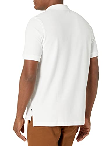 Lee mens Classic Polo Shirt, White, Medium US
