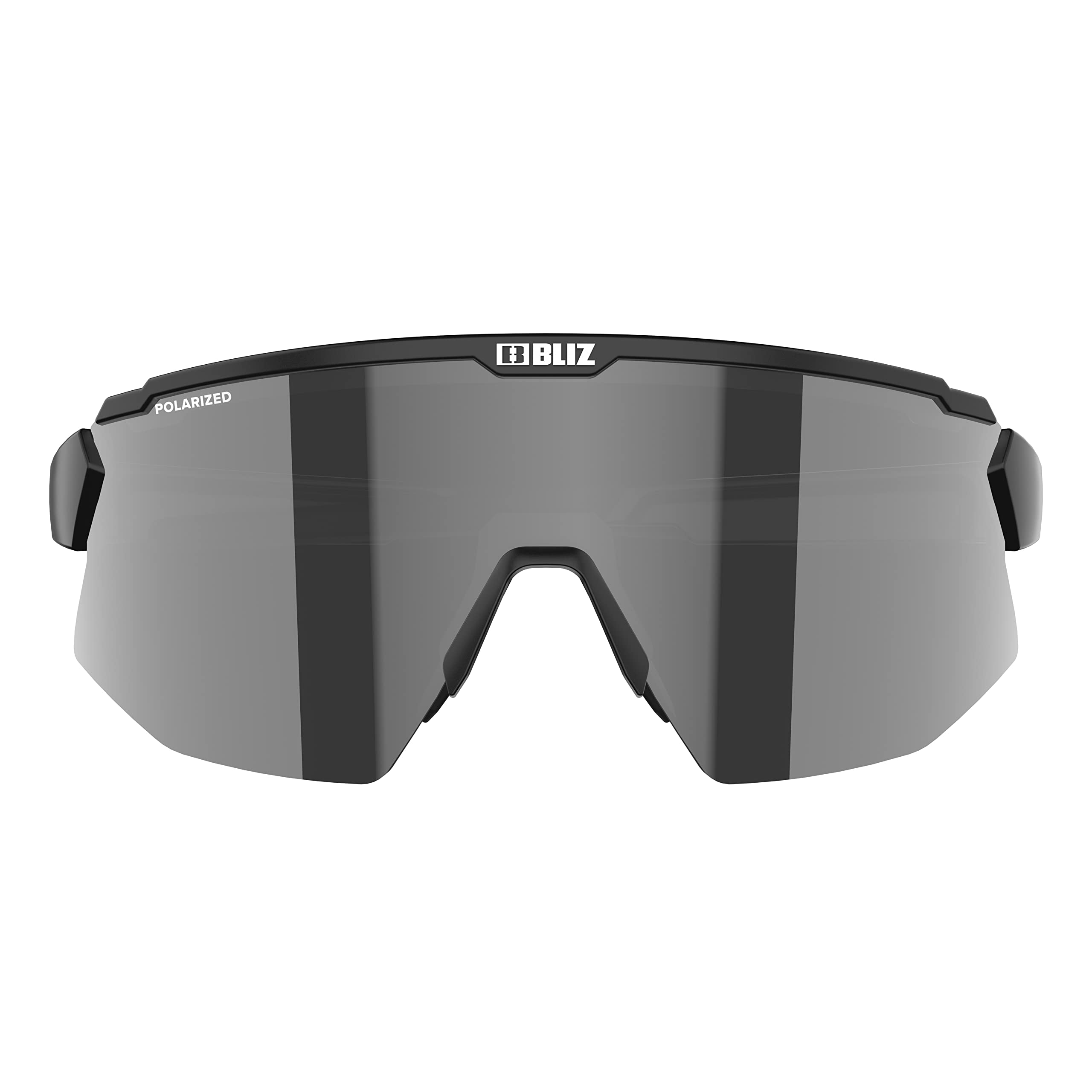 Bliz Breeze Sunglasses, Matte Black/Silver Mirror, 60mm