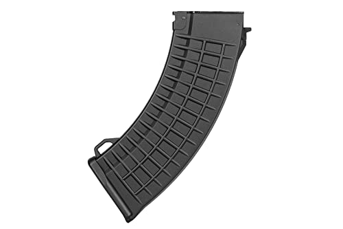 GoldenBall Airsoft AK Magazine 600rd Waffle Polymer High Capacity AEG Magazine Compatible with Lancer Tactical Airsoft AK AEG (728 Series)
