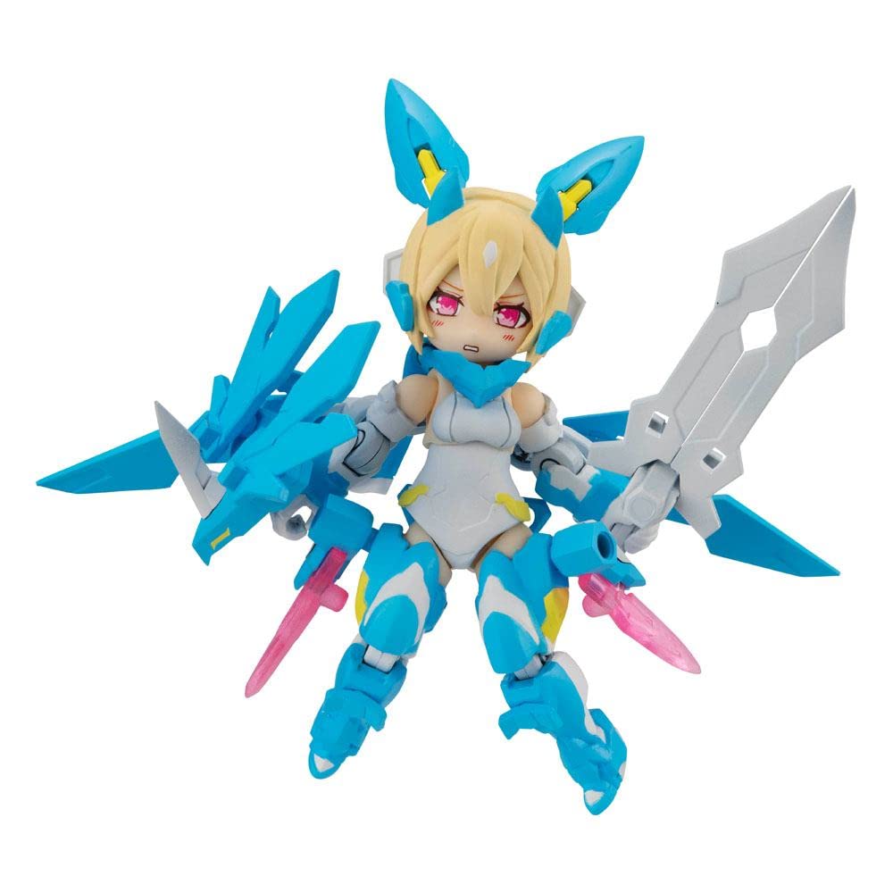 Megahouse Desktop Army Megami Device Asra Series (Cherry Blossom Oni, Aoi) Box of 4, Multiple Colors (MH83138)