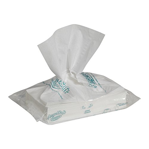 GEORGIA-PACIFIC Angel Soft Professional Series Premium Facial Tissue by GP PRO (Georgia-Pacific), PolyFlex Case, 47580, 96 Sheets Per Pack, 54 Packs Per Case, White, Sheet (Wxl) 8.300" x 7.800