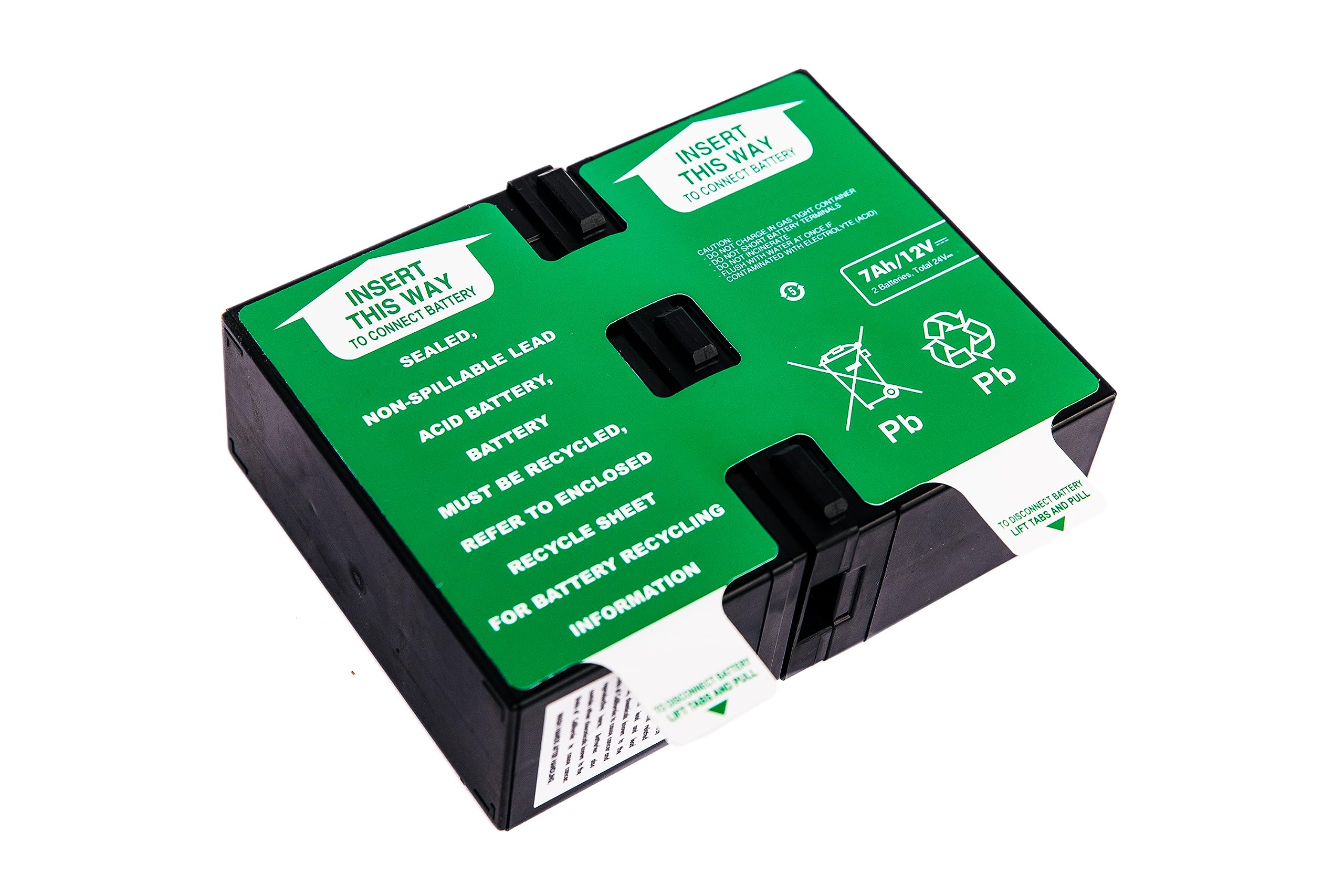 UPC UPGRADE PARTS COMPANY APCRBC123-UPC Replacement Battery for APC RBC123 UPS Systems - BN1080G, BX1300G, BR1000G, BX1350M, BN1350G, BX1000G