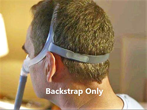 Organic Deal Back Strap Compatible w/ResMed CPAP Mask Swift Fx Nasal Pillow- Replacement Straps for Swift FX Nasal Pillow - ResMed CPAP Supplies option- CPAP Headgear Back Strap (Mask,Frame Not Incl)