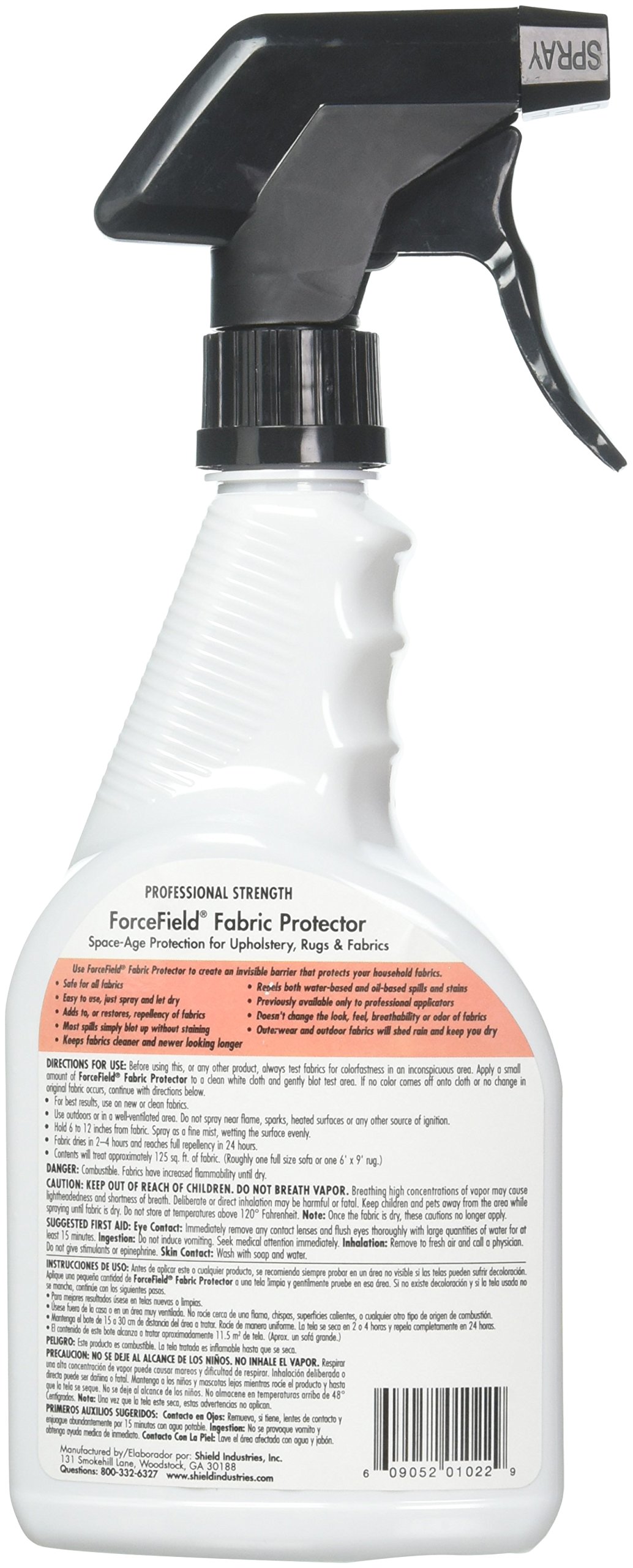 Forcefield Fabric and Upholstery Protector