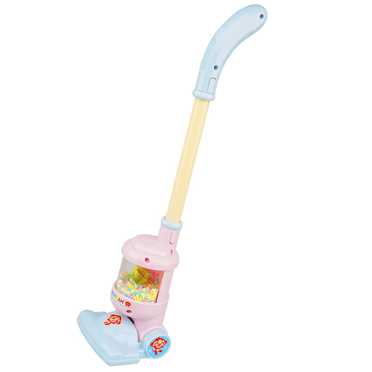 Kids Vacuum Cleaner Toy Pretend Role Play Housekeeping Toys House Cleaning Playset Gifts for Toddlers Boys Girls Learning Toys Blue