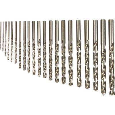 Klutch Cobalt High Speed Steel Drill Bit Set - 21-Pc.