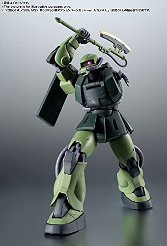 TAMASHII NATIONS - Mobile Suit Gundam The 08th MS Team - MS-06JC ZAKU II Type JC Version A.N.I.M.E., Bandai Spirits The Robot Spirits Collectible