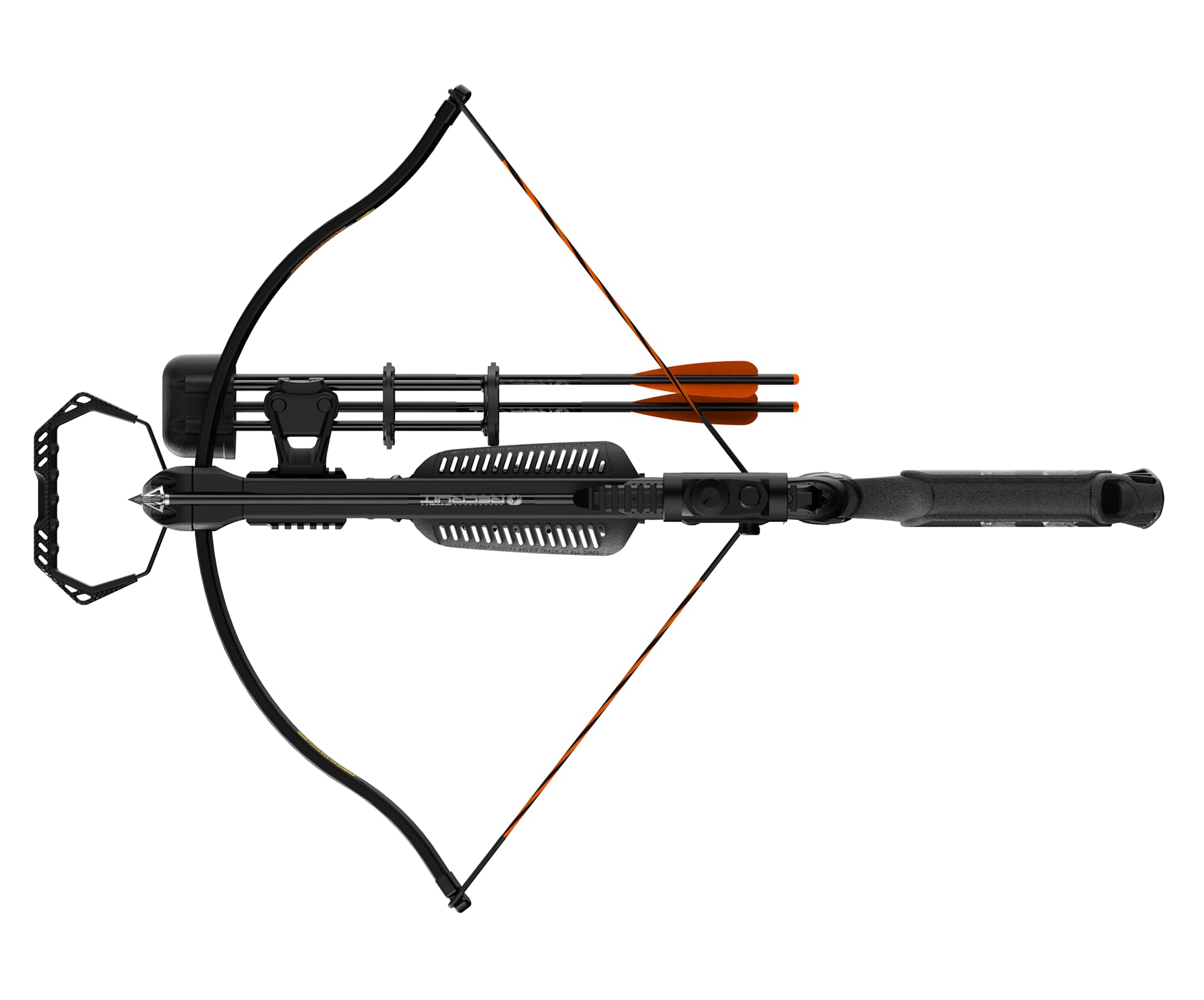 BARNETT Blackcat Recurve Crossbow Hunting Package, with Red Dot Sight, 2 Arrows, Lightweight Quiver, Shoots 260 Feet Per Second, Black Strike