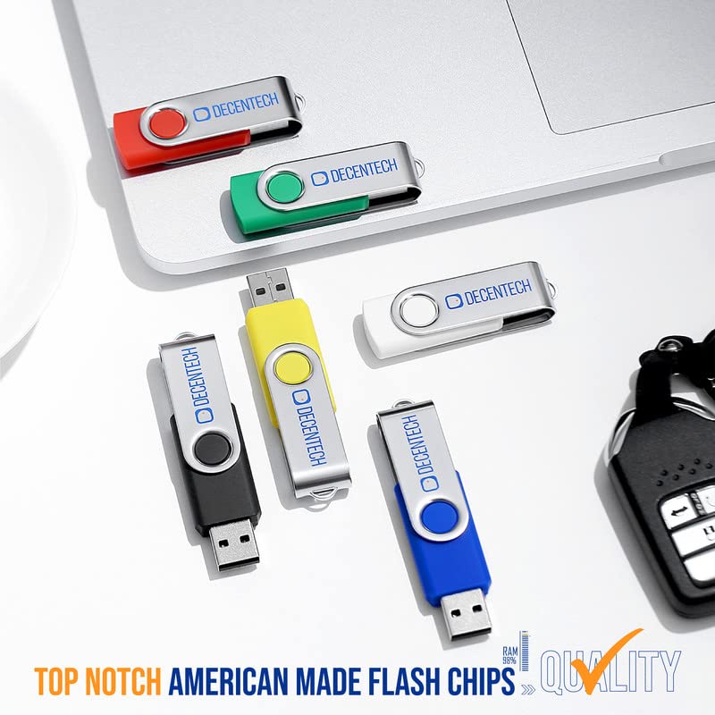 Custom USB Flash Drive Personalized Tumb Drive Logo Print Memory Stick 50Pack - 9 Jump Drive Models at One Price