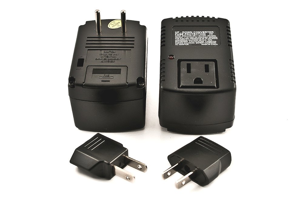 VCT VX-50 Worldwide Travel Step Up Down Voltage Converter with 3 Adapters for 110V 220V 240V, 50 Watt