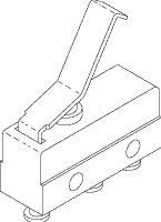 Formed Lever Switch for Pelton & Crane PCS714