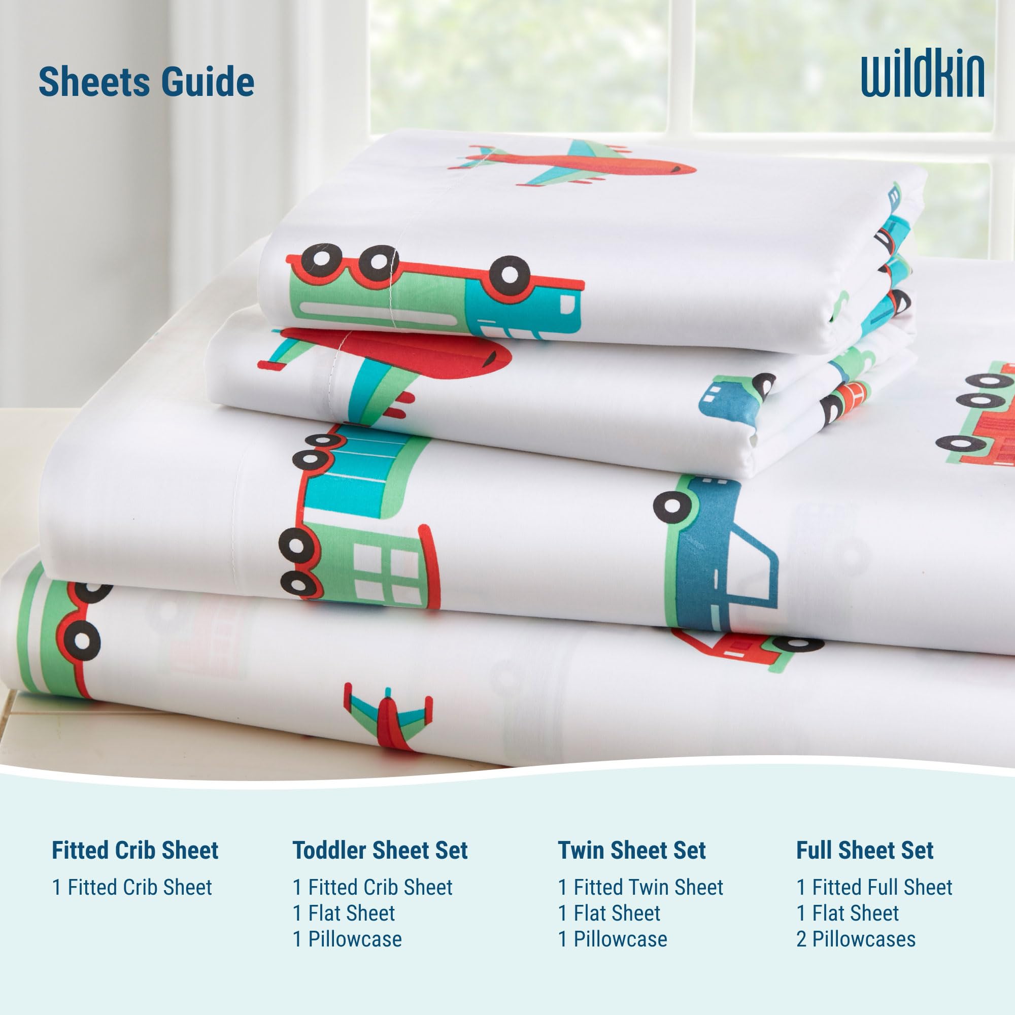 Wildkin Kids Microfiber Pillow Case for Boys and Girls, Soft Breathable Microfiber Fabric, Measures 20 x 30 Inches, Fits a Standard Size Pillow (Heroes)