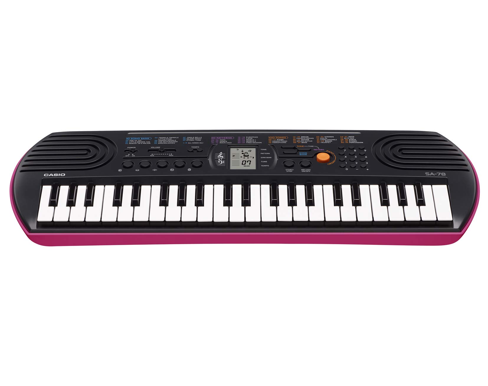 Casio SA-78 44-Key Mini Personal Keyboard (Renewed)