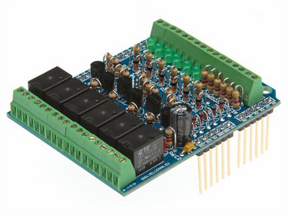 Velleman VMA05 I/O Shield for Arduino, 1 Grade to 12 Grade, 2.75" L x 2.16" W x 1.18" H