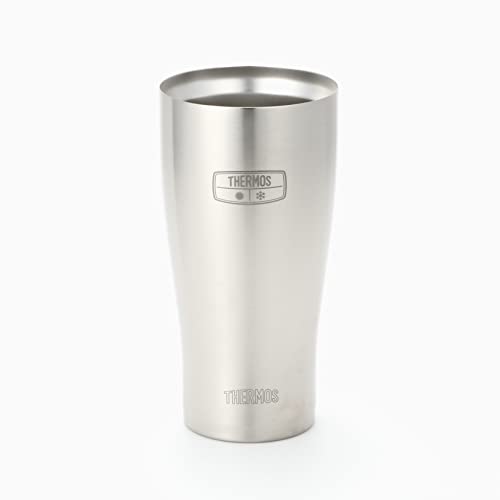 Thermos JDE-600 S Vacuum Insulated Tumbler, 20.3 fl oz (600 ml), Stainless Steel