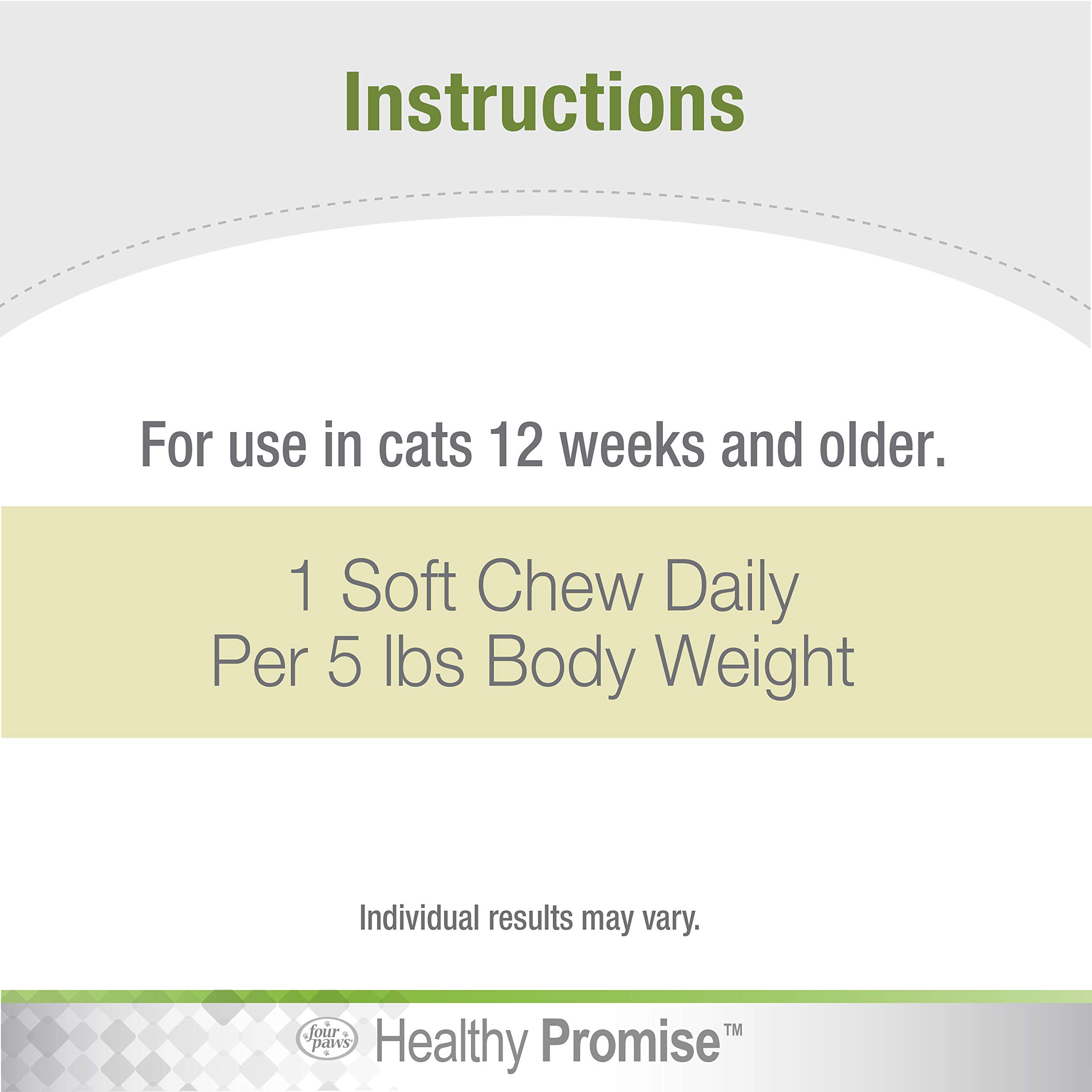 Four Paws Healthy Promise Pre and Probiotics for Cats Soft Chews 90 Count