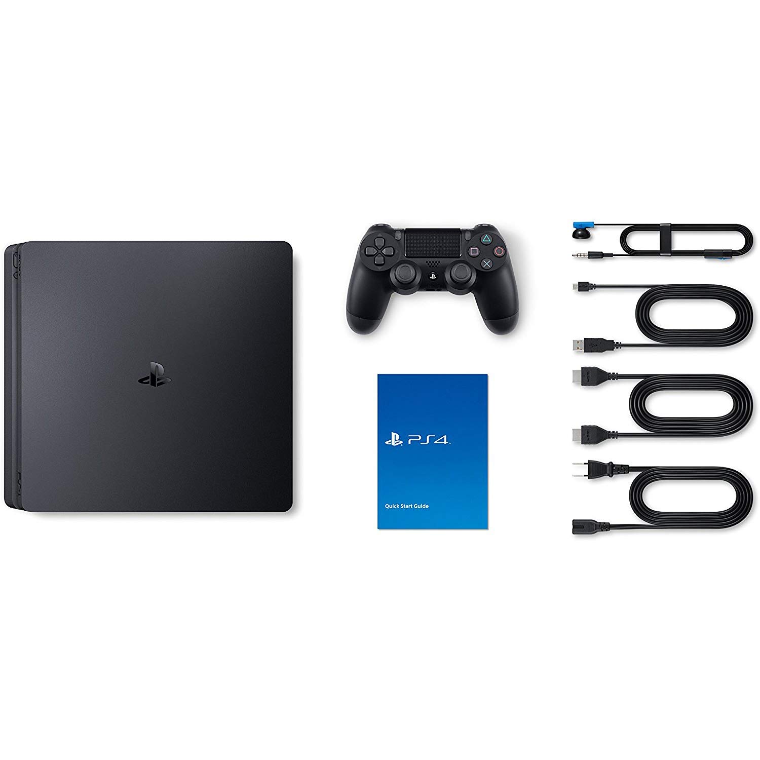 Sony PlayStation 4 Slim Gaming Console 1 TB Core-Jet Black (CUH-2215B) MLB The Show 19 Standard Edition Video Game