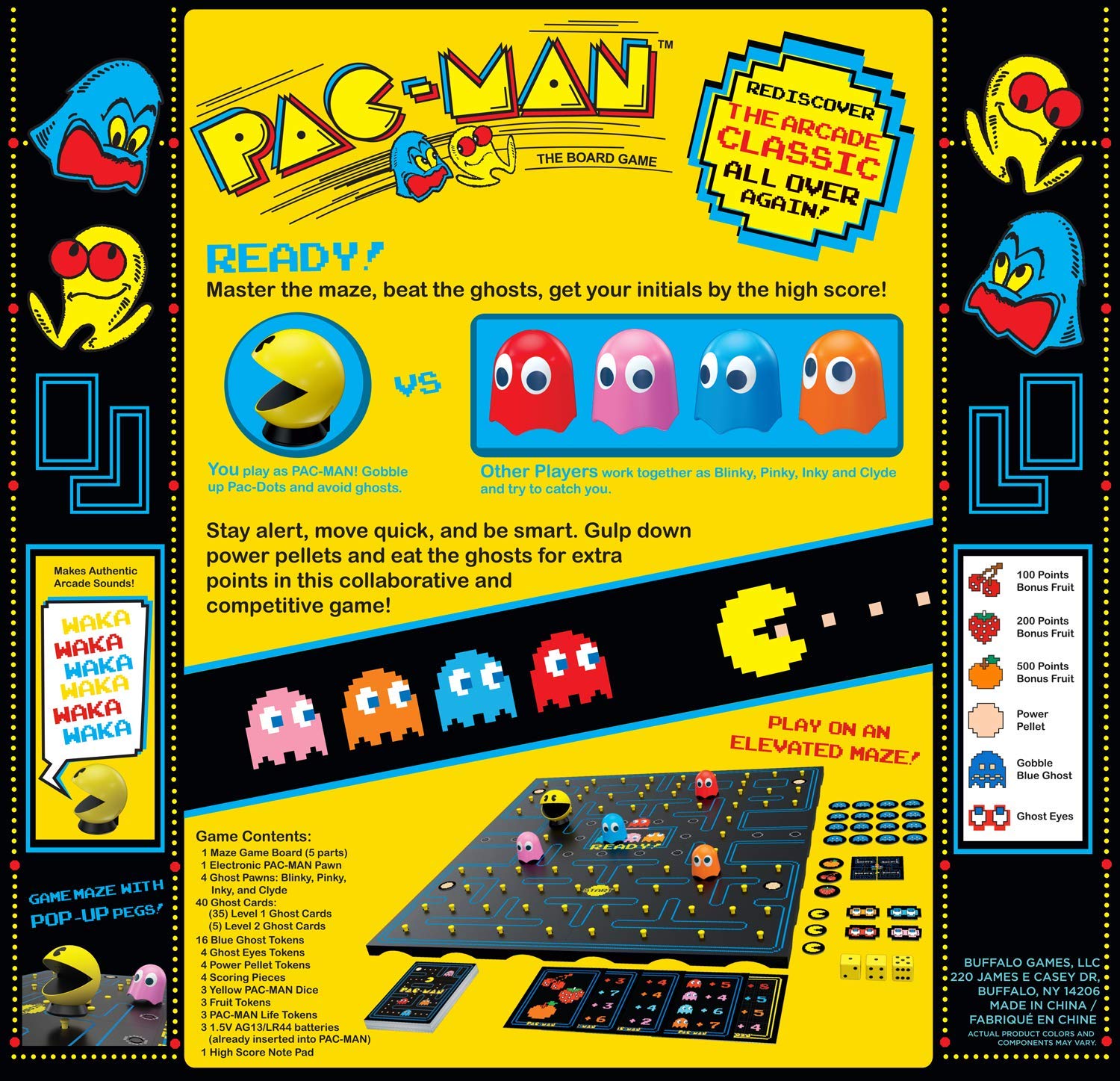 Buffalo Games - Pac-Man Game,10 years +