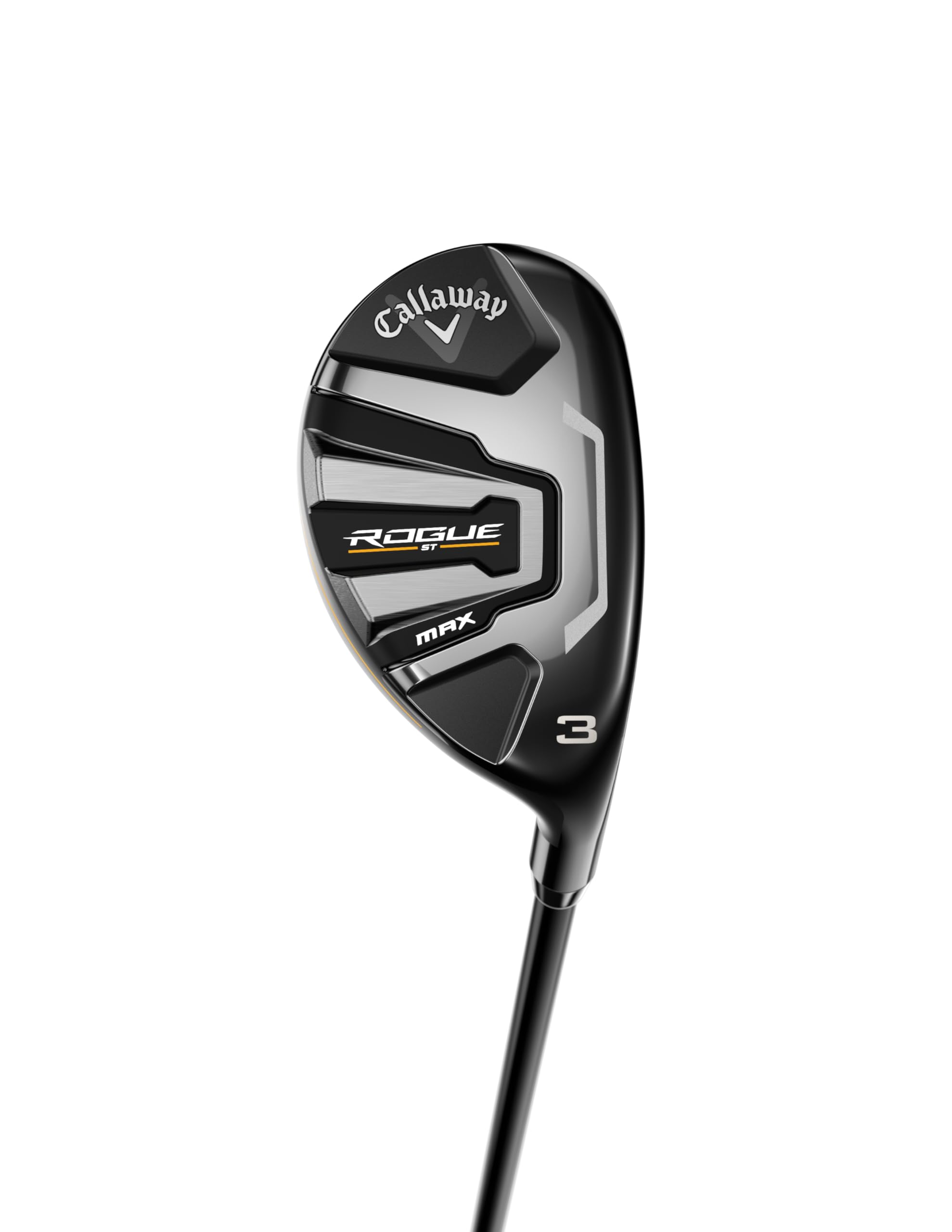 Callaway Golf 2022 Rogue ST Max Hybrid (Right Hand, Graphite Shaft, Stiff Flex, 3 Hybrid), Silver