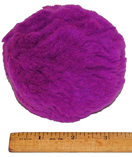 Great Lakes Sports Set of 12, Rainbow Fluff Balls (Lightweight Versions of Yarn Balls), 3-1/2" Diameters