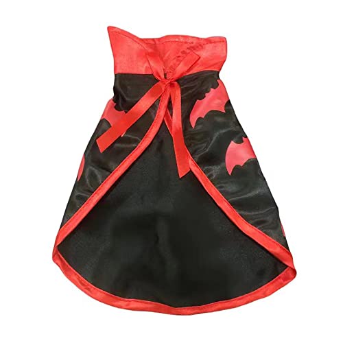 Halloween Pet Clothes,Cat Cloak Anime Ninja Costume,Pet Cloak Cosplay Party for Small Dogs Cats Clothing.(Bats)