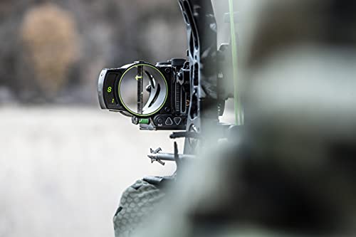 Burris Optics Oracle 2 Rangefinder Bow Sight, Built in Range Finder Measures Exact Distance, Calculates Perfect Aim/Drop Point, Adaptable Right or Left Handed Mount