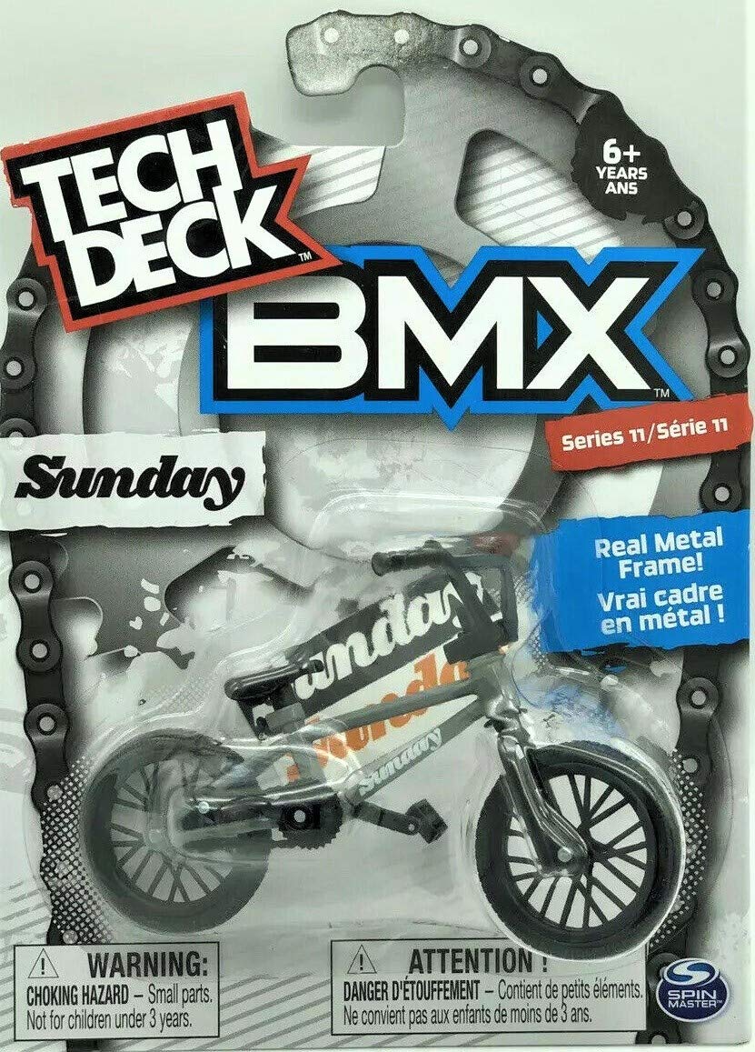 Mini Fingerbikes BMX Sunday Series 11 Grey #20107680