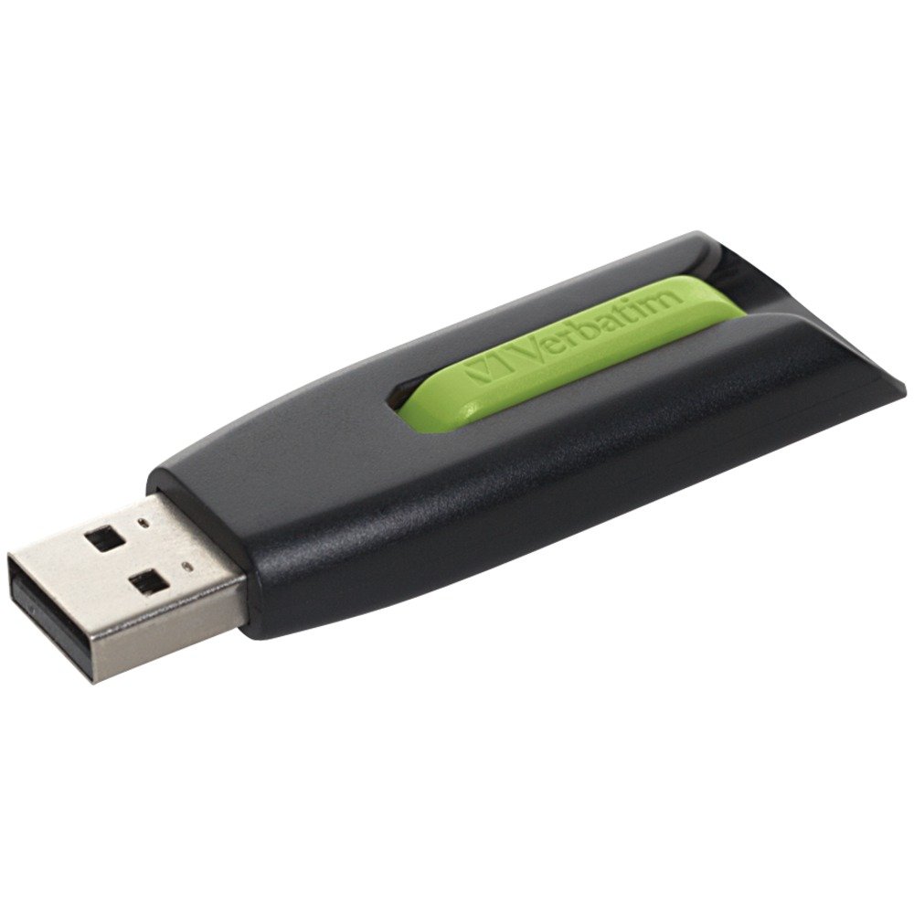 VERBATIM 49177 16GB SuperSpeed USB 3.0 Store 'n' Go(R) V3 USB Drive (Eucalyptus Green) (49177)