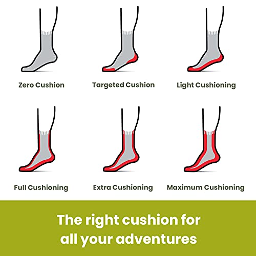 Smartwool Hike Classic Edition Extra Cushion Crew Socks,1, Taupe, Large