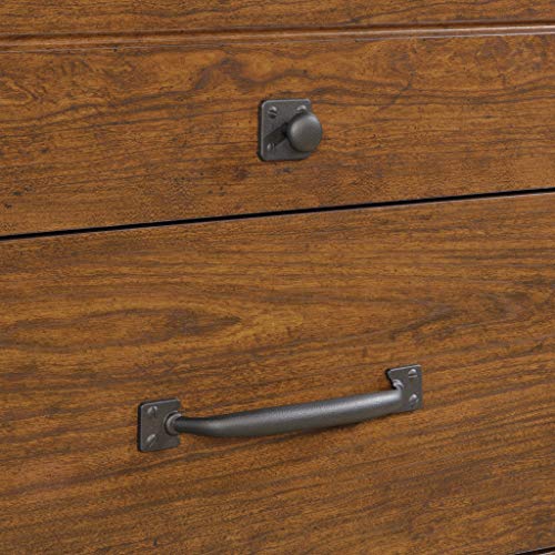 Sauder Carson Forge Dresser, Washington Cherry finish