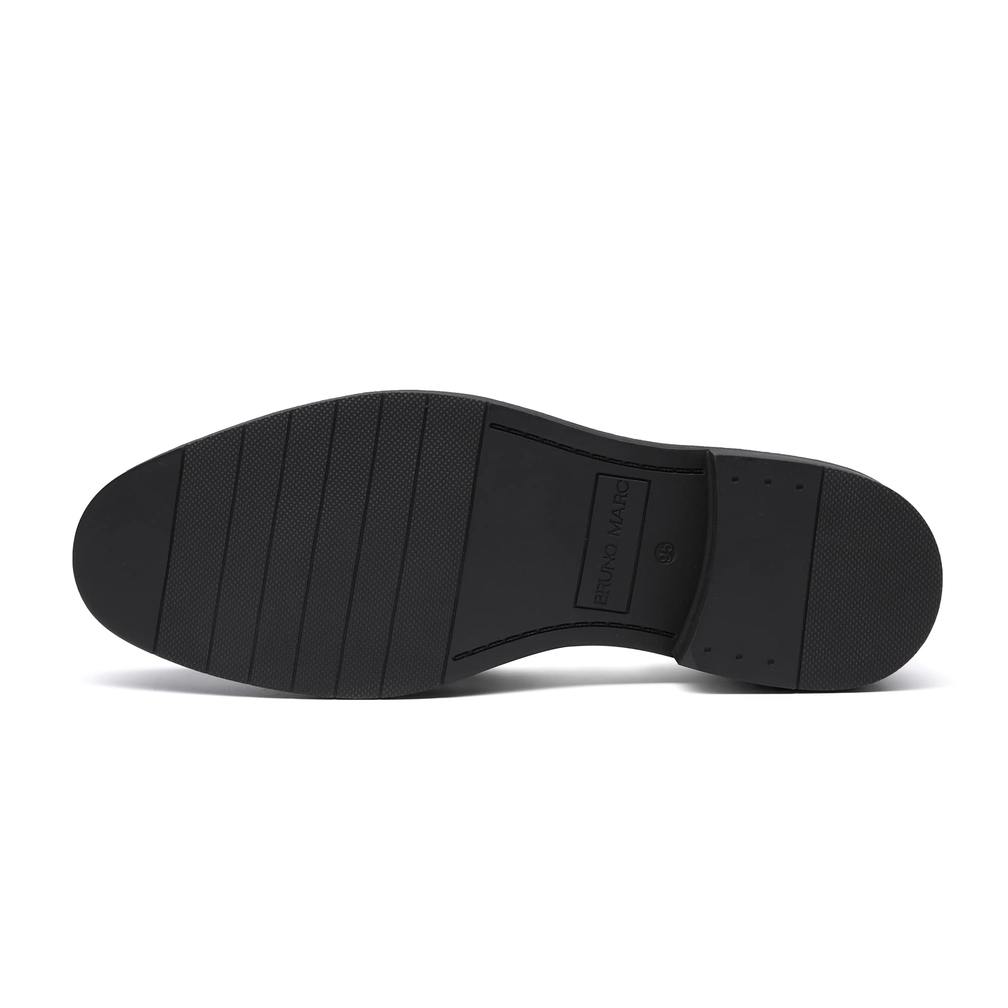 Bruno Marc Mens Dress Tuxedo Shoes Slip-on Classic Wedding Loafers, Black - 10 (SBOX227M)