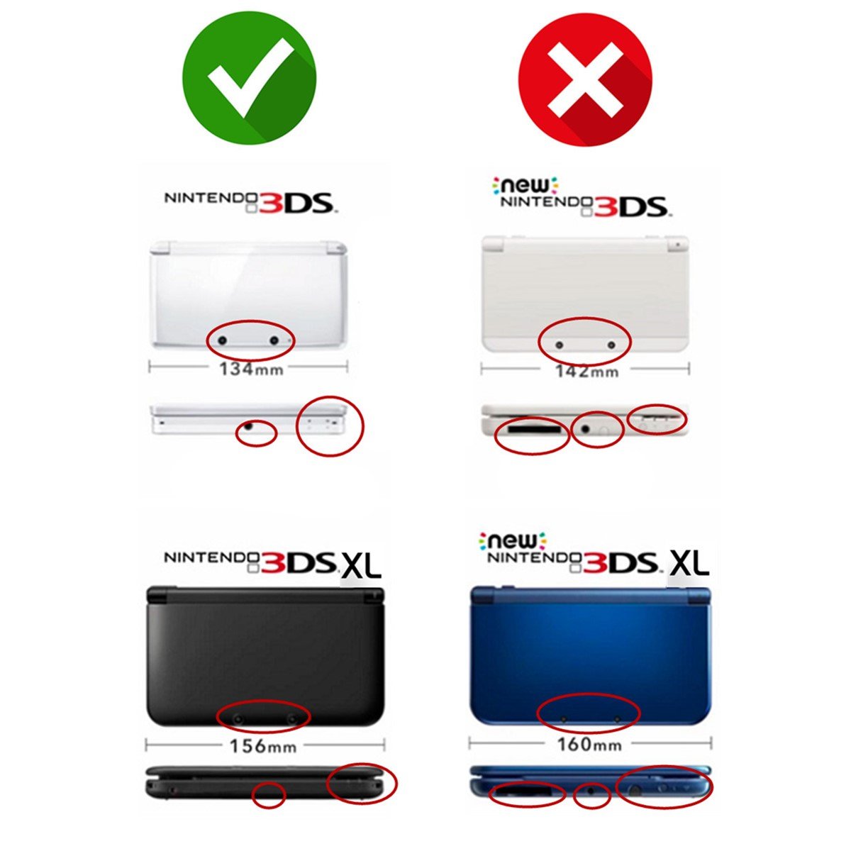 GLOOMY PUG Nintendo 3DS Cover Skin Decal Sticker Vinyl Matte Finish + Free Screen Protectors (For Old Version Prior 2015)