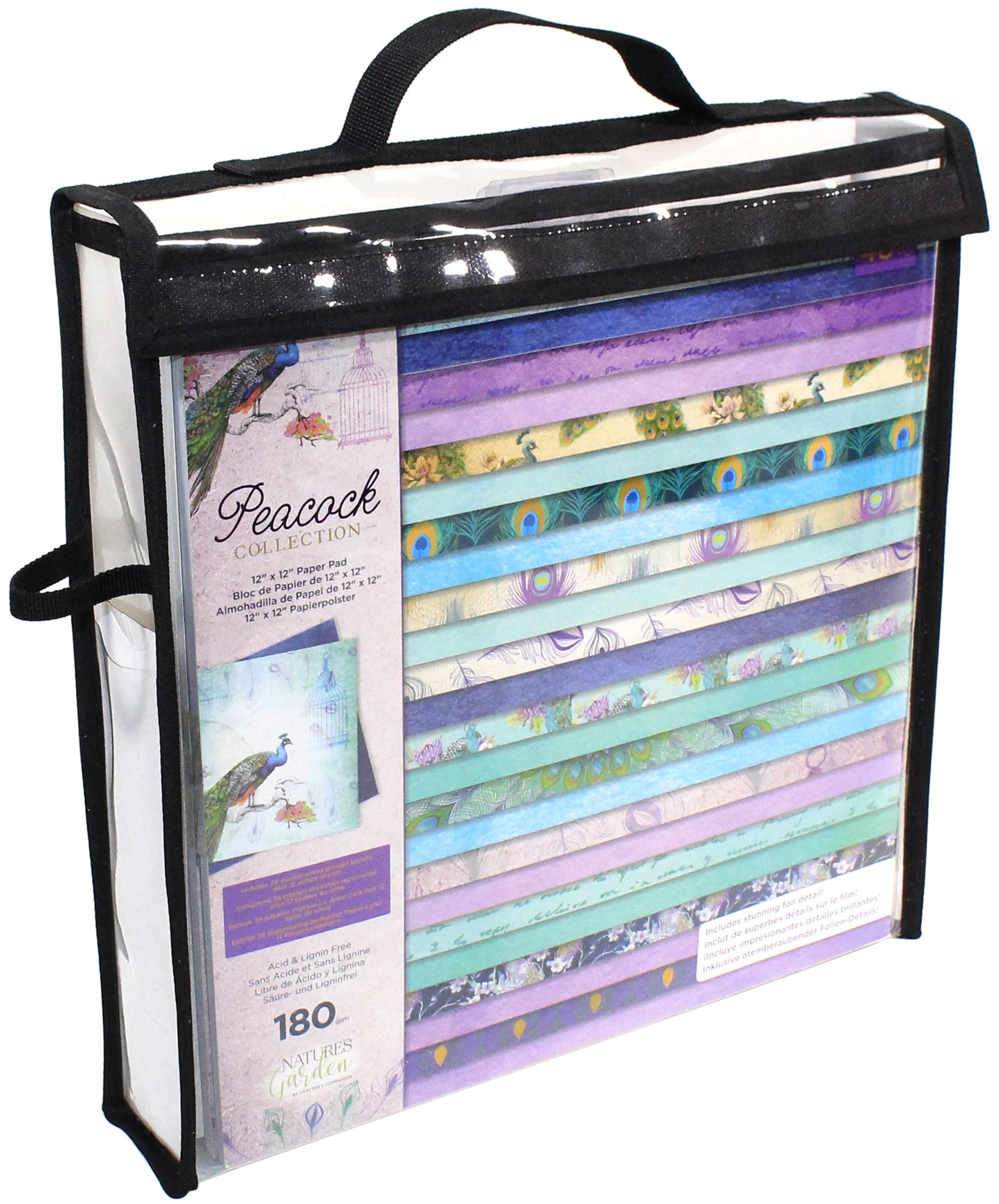 Totally Tiffany TT-SASC-PT12X12 12" x 12" Paper Taker, Clear