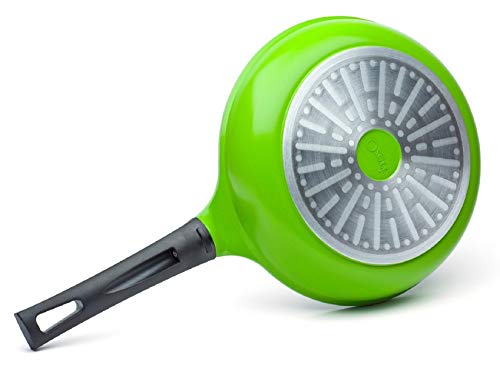 Ozeri with Smooth Ceramic Non-Stick Coating 12" Green Earth Frying Pan