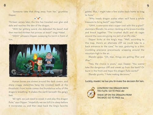 Gravity Falls:: Dipper and Mabel and the Curse of the Time Pirates' Treasure!: A Select Your Own Choose-Venture!