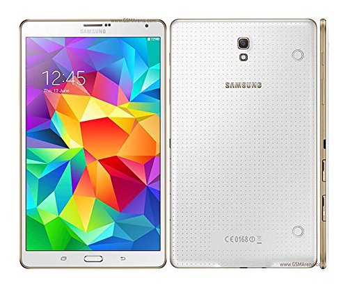 Samsung Galaxy Tab S SM-T700 16 GB Tablet - 8.4" - Wireless LAN - Samsung Exynos 1.90 GHz - Dazzling White - 3 GB RAM -