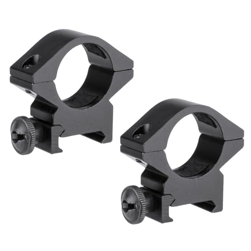 BARSKA CO11492 Colorado Rifle Scope 3-9x40 30/30 Reticle with Rings, Black